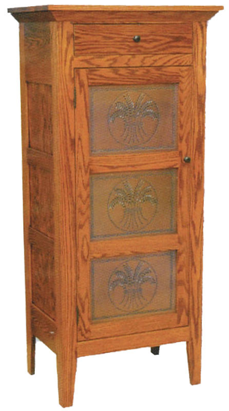 Shaker 1 Door, 1 Drawer Pie Safe