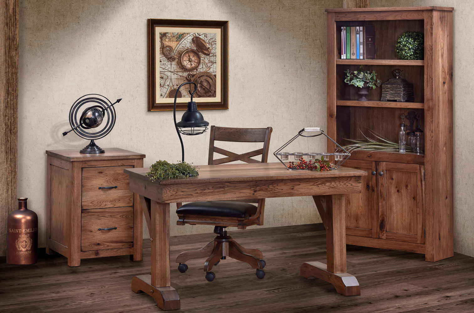 Shakespeare Writing Desk - Ohio Hardwood Furniture