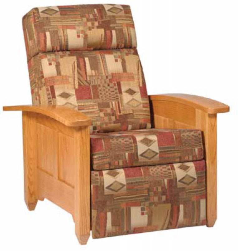 Shaker Seating Recliner - Ohio Hardwood Furniture