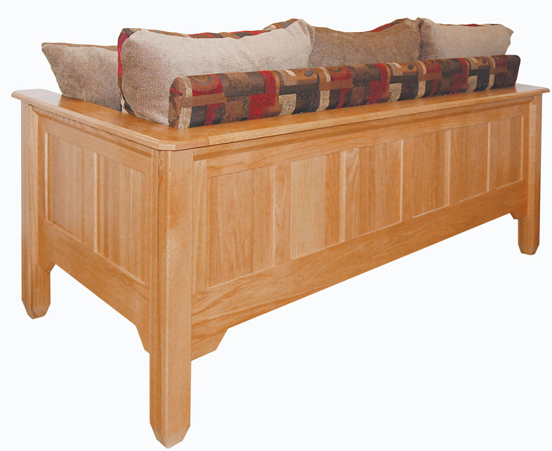 Shaker Seating Sofa in Fabric